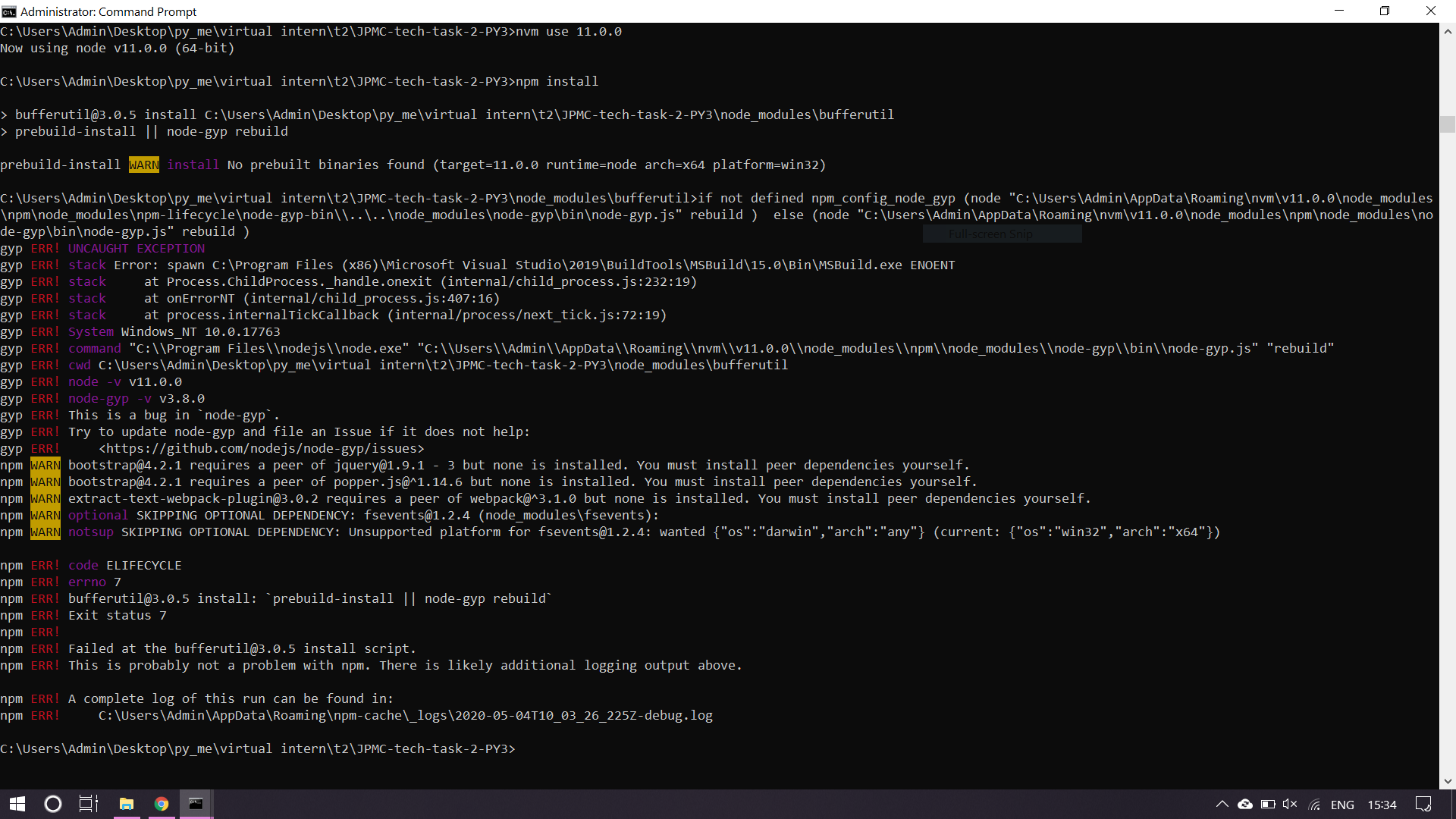 Failed To Complile · Issue #3 · insidesherpa/JPMC-tech-task-2-PY3 · GitHub