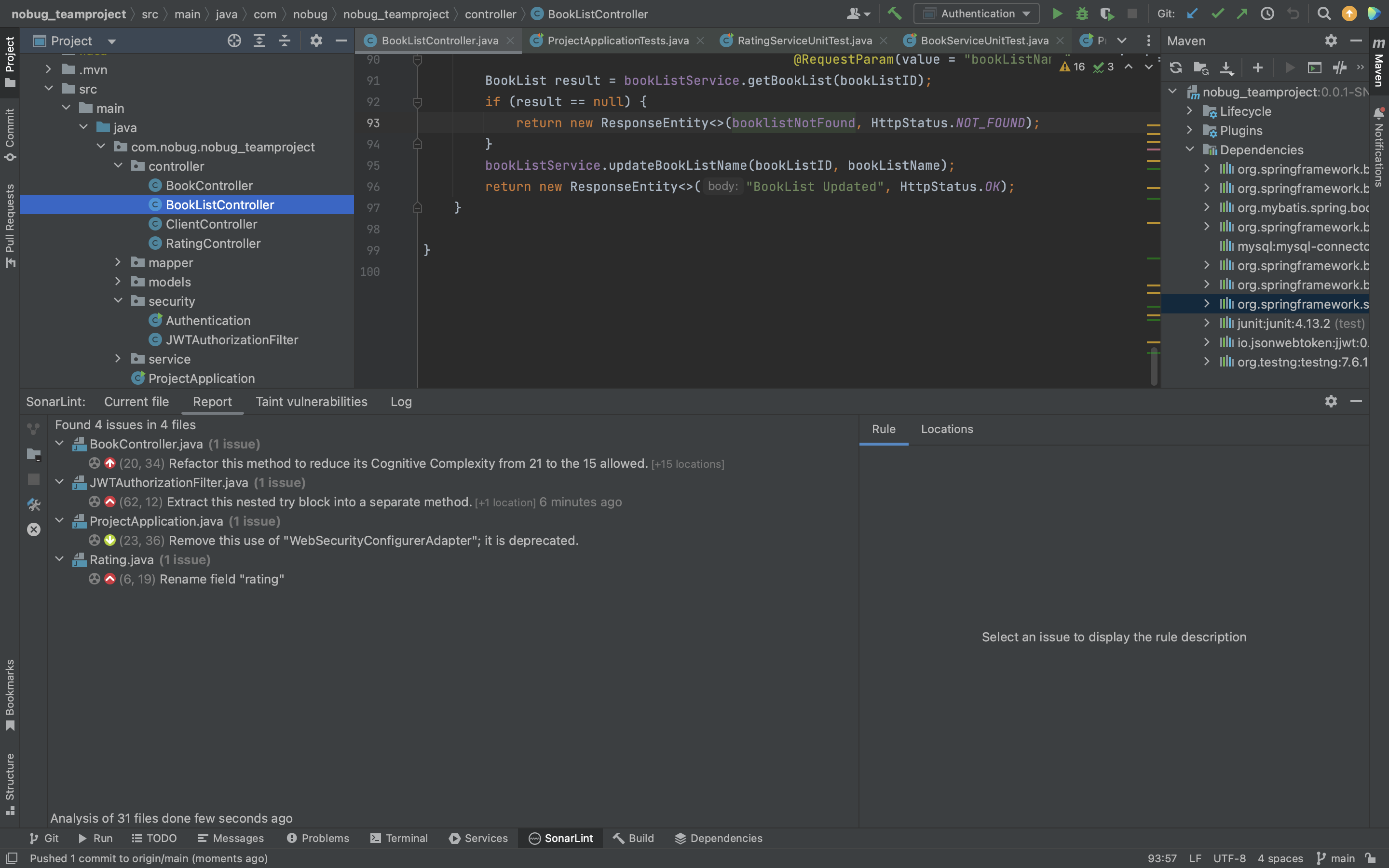 GitHub - Fay06/book_manage_teamproject