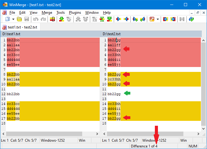 "Ignored Changes" not all recognized · Issue #557 · WinMerge/winmerge · GitHub