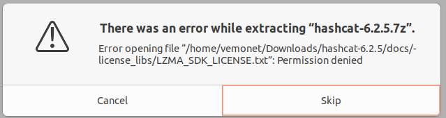 The released compressed 7z does not contains binaries · Issue #3126 · hashcat/hashcat · GitHub