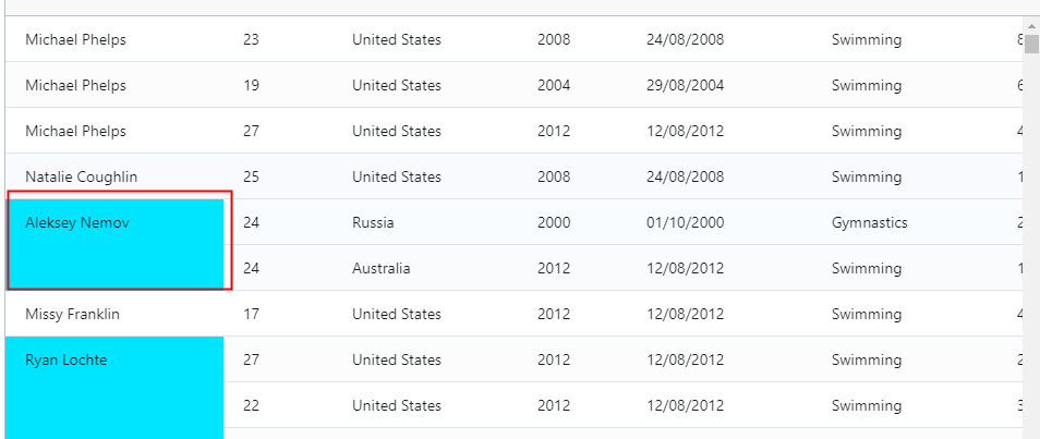 can I merge rows? · Issue #3725 · olifolkerd/tabulator · GitHub