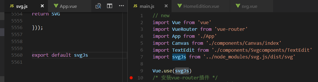 How does it run at Vue.js? · Issue #861 · svgdotjs/svg.js · GitHub