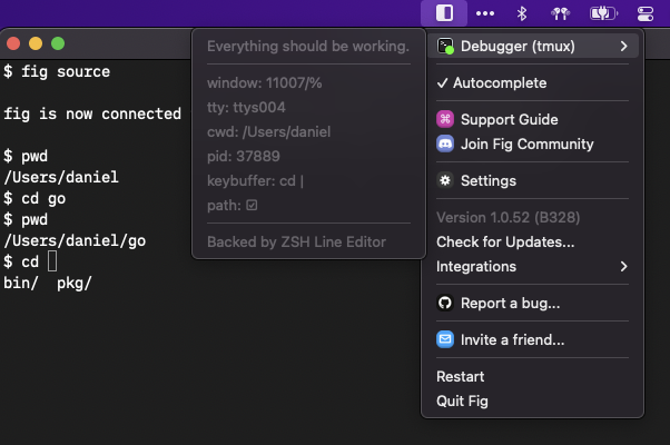 cwd is not updated in tmux · Issue #618 · withfig/fig · GitHub