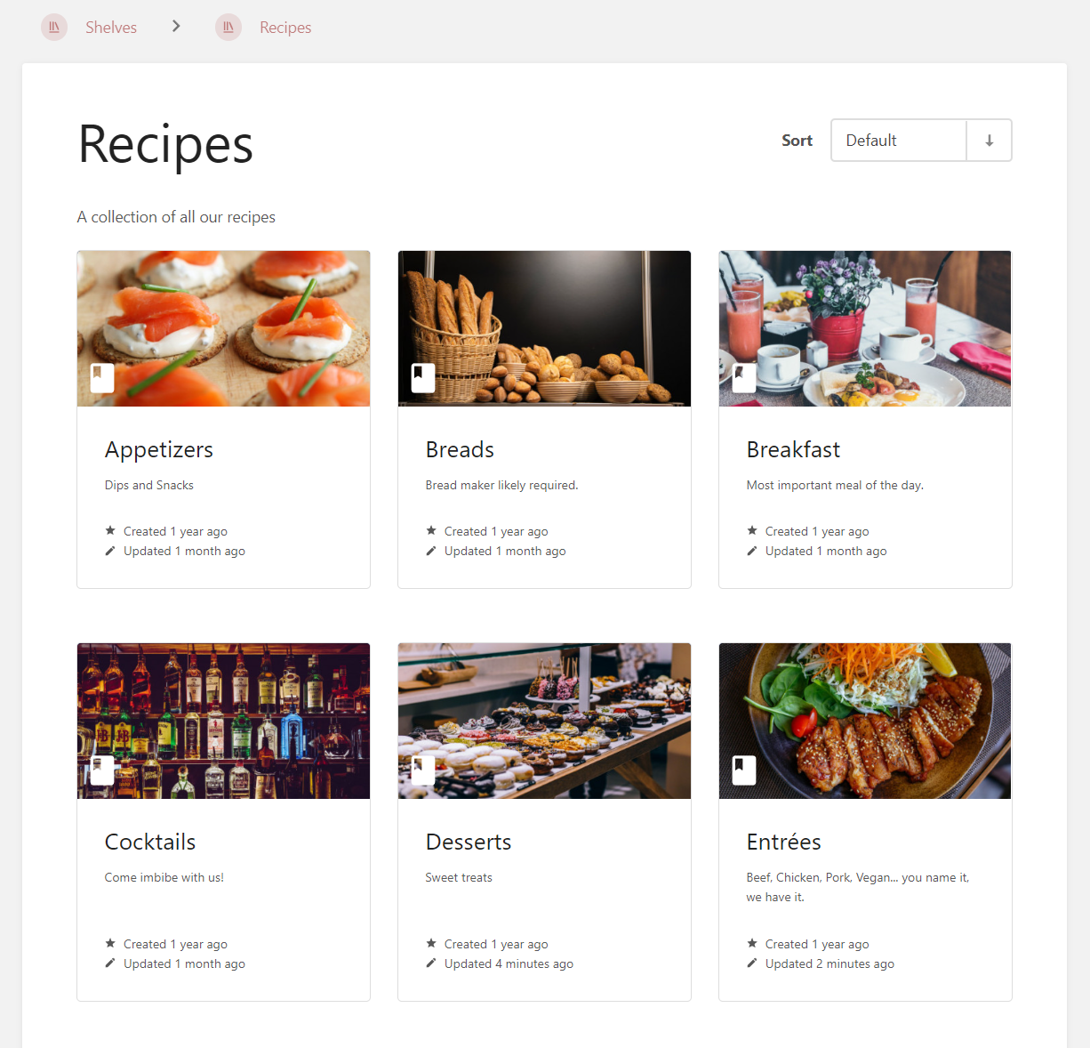 Support Page Cover Images and Page Grid View · Issue #1786 · BookStackApp/BookStack · GitHub
