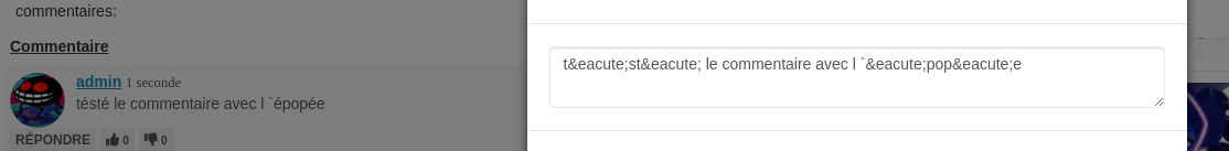 [5.6 - 5.8] Comment encoding problem (below a video) · Issue #990 ...