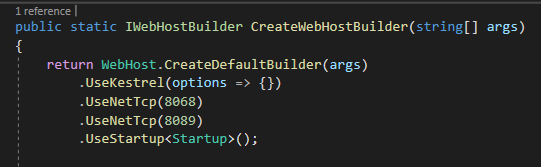 Duplicate registration exception when using different ports · Issue #716 · CoreWCF/CoreWCF · GitHub