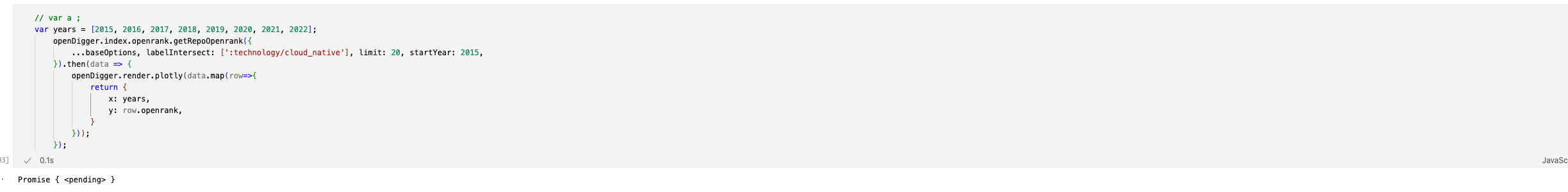 [Bug] image can't output in jupyter notebook · Issue #1128 · X-lab2017/open-digger · GitHub