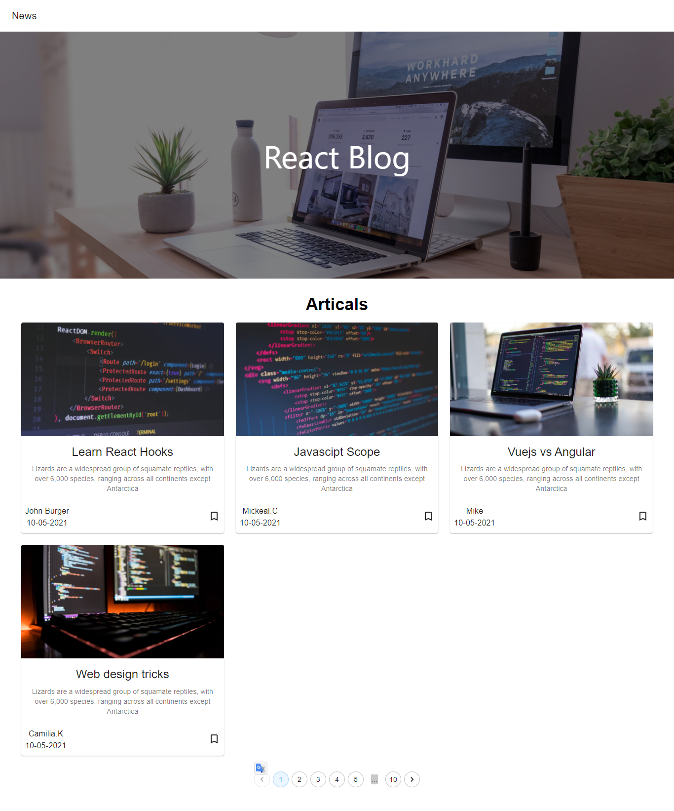 GitHub - Djadweb/React-Blog