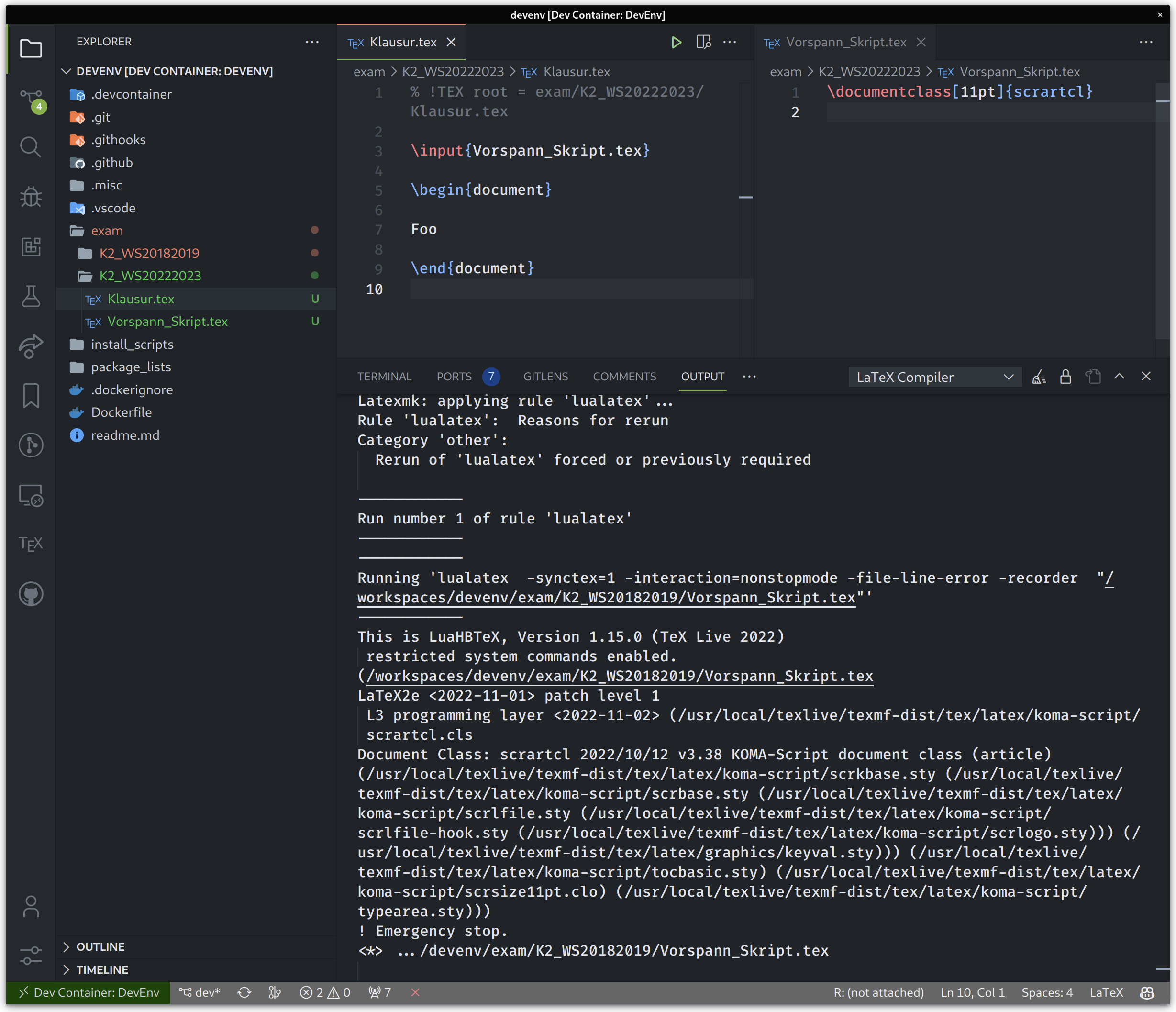 Rootfile-detection-mechanism error · Issue #3797 · James-Yu/LaTeX-Workshop · GitHub