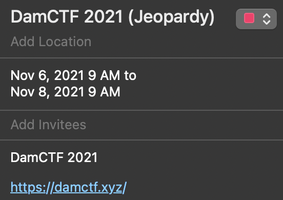 GitHub - 0x424/DamCTF_writeups