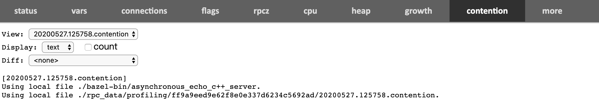 Contention profiler 用不了？ · Issue #1125 · apache/brpc · GitHub