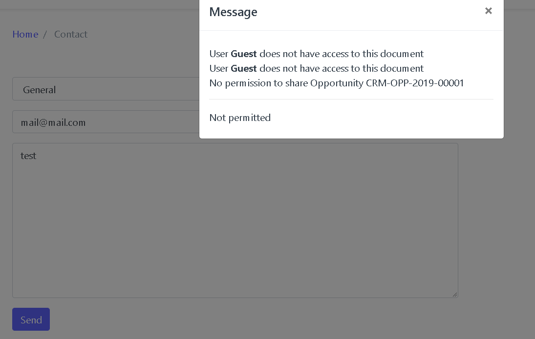 contact us form not working · Issue #17270 · frappe/erpnext · GitHub