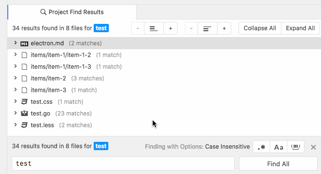 Last result in Project Find Results is not clickable due to scrollbar · Issue #943 · atom/find ...