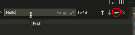 Find in Selection is broken, also Find feature keeps jumping back to ...