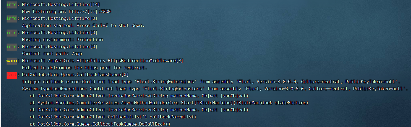 在net6下使用时会报错trigger Callback Errorcould Not Load Type Flurl