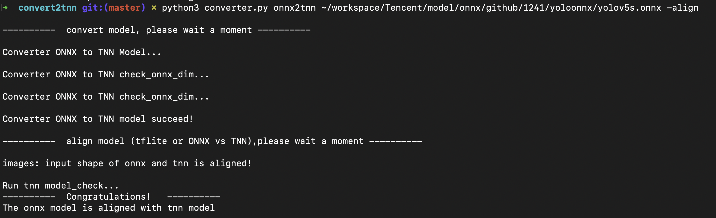 yolo5s onnx::::::::::::The onnx model is not aligned with tnn model · Issue #1241 · Tencent/TNN ...