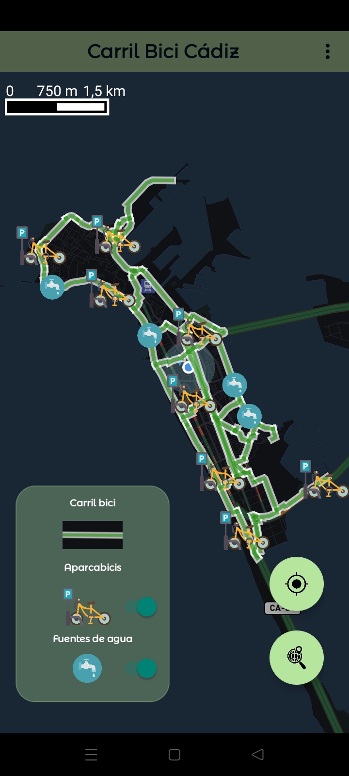 GitHub - SaganAppsDesign/CarrilBiciCadiz: Android app with Kotlin and Mapbox library for Spanish ...