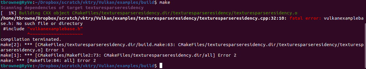 vulkanexamplebase.h not found · Issue #569 · SaschaWillems/Vulkan · GitHub