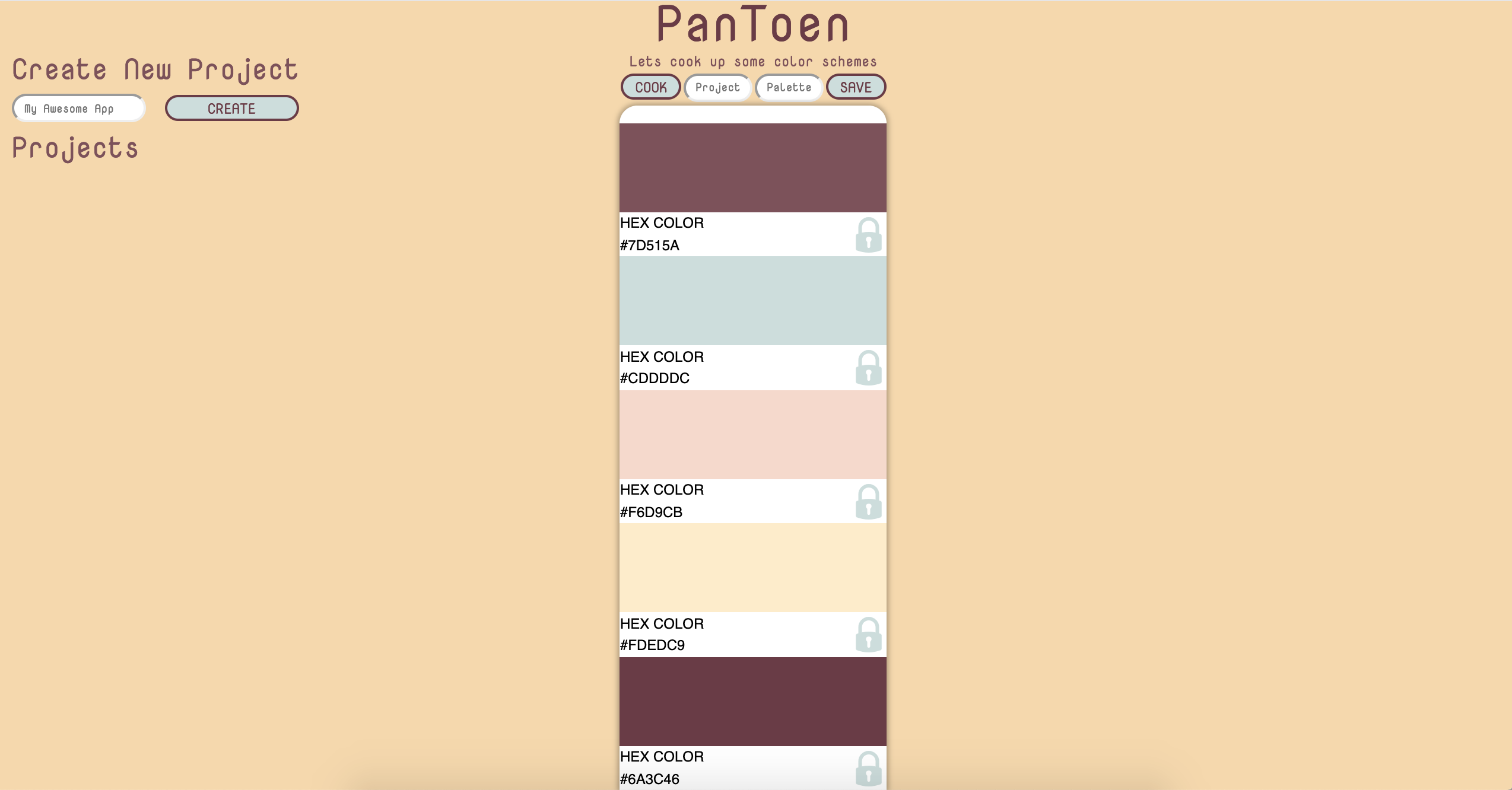 GitHub - flevenson/pantoen: a color pallet picker designed to look like a pantone book