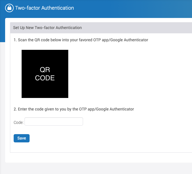 [FEATURE] 2FA Setup: OTP/QR value as text · Issue #1432 · Leantime/leantime · GitHub