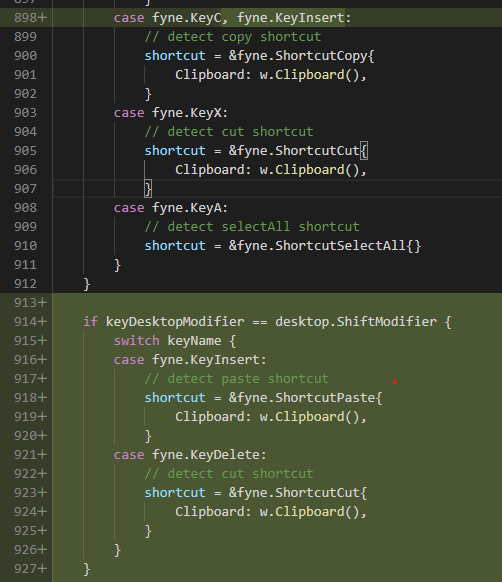 Copy/Paste not working on Entry Field in Windows OS · Issue #981 · fyne-io/fyne · GitHub