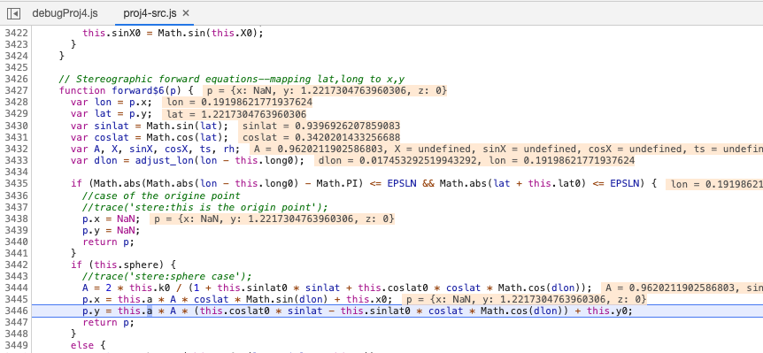 Getting [nan Nan] When Converting To Proj Sterea · Issue 320 · Proj4js Proj4js · Github