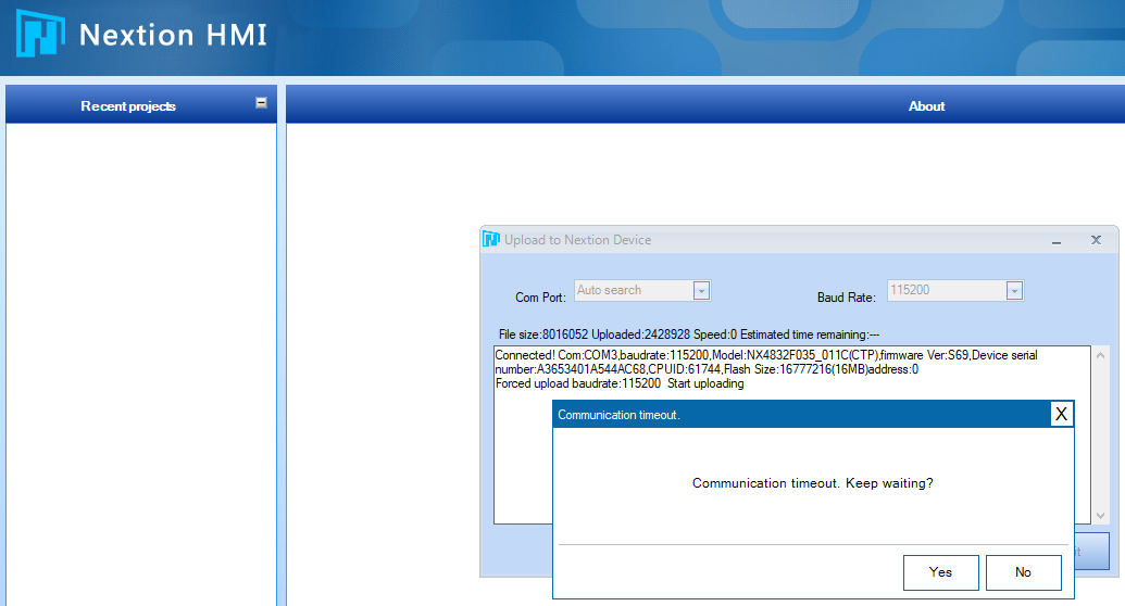 Connection Error Loading nspanel_us.tft · Issue #539 · Blackymas ...