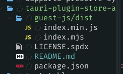 d.ts is not included · Issue #76 · tauri-apps/plugins-workspace · GitHub
