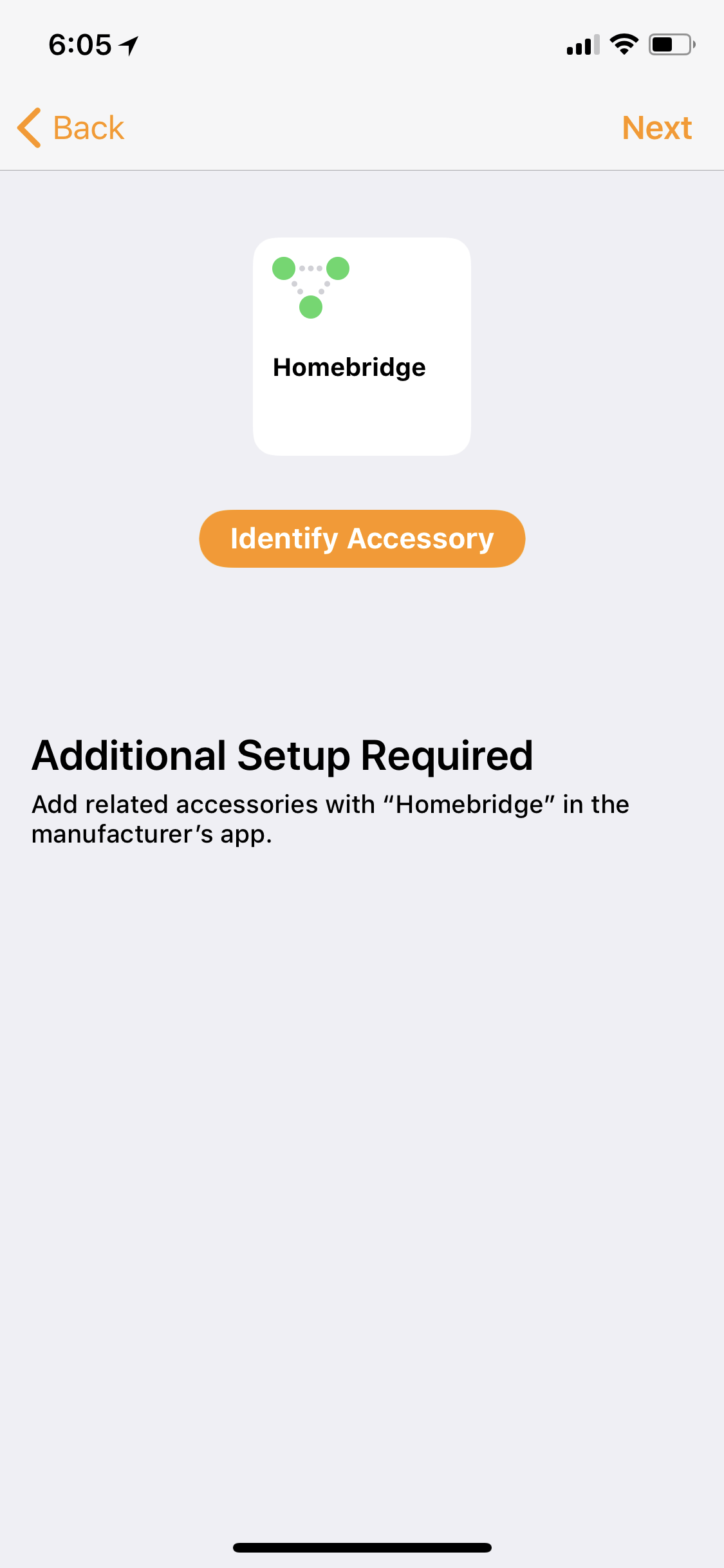 Homekit recognizes Homebridge but not accessories · Issue #1785 · homebridge/homebridge · GitHub