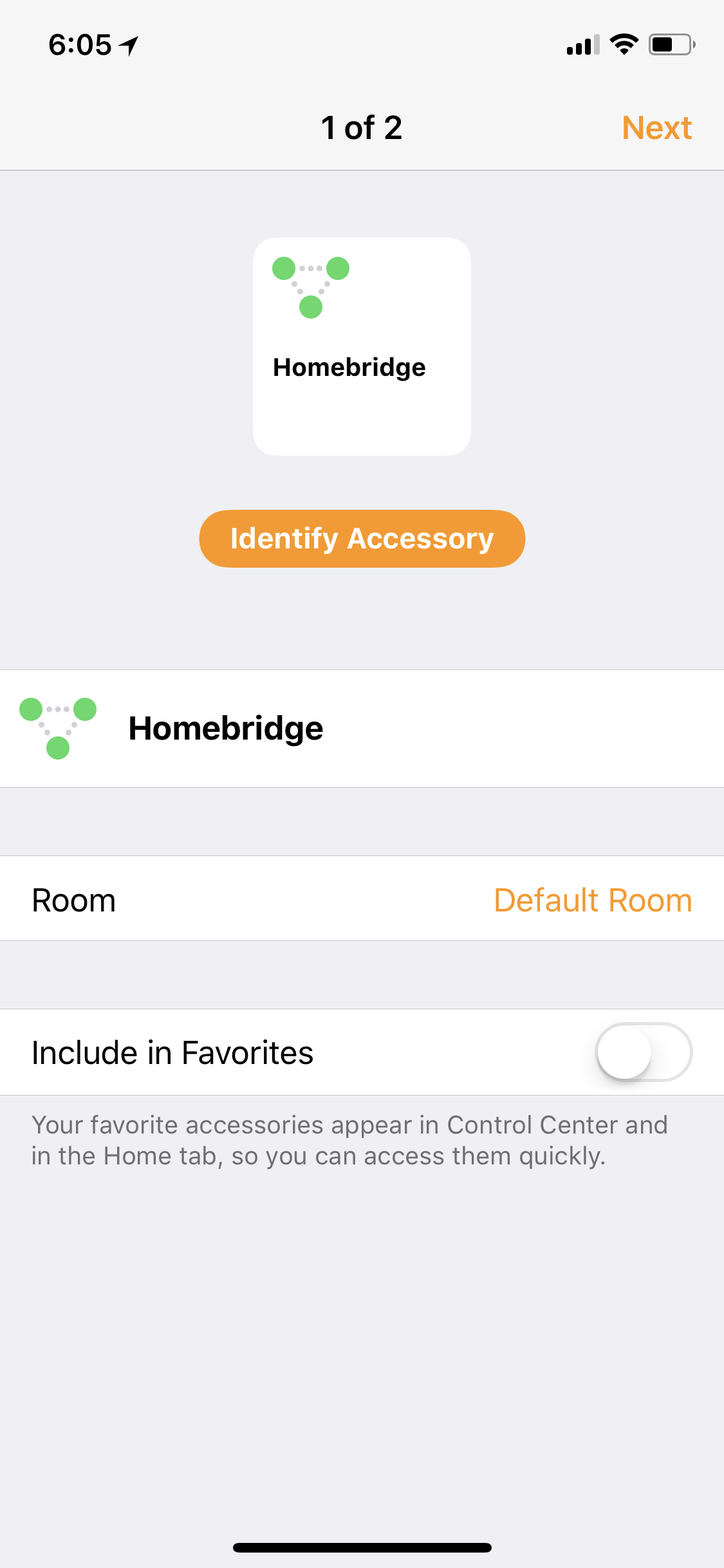 Homekit recognizes Homebridge but not accessories · Issue #1785 ...