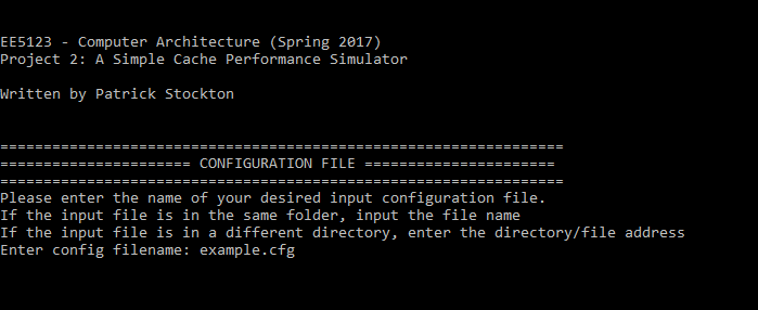 GitHub - pstockton/N-Way_Set_Associative_Cache_Simulator: This is a simple project based around ...