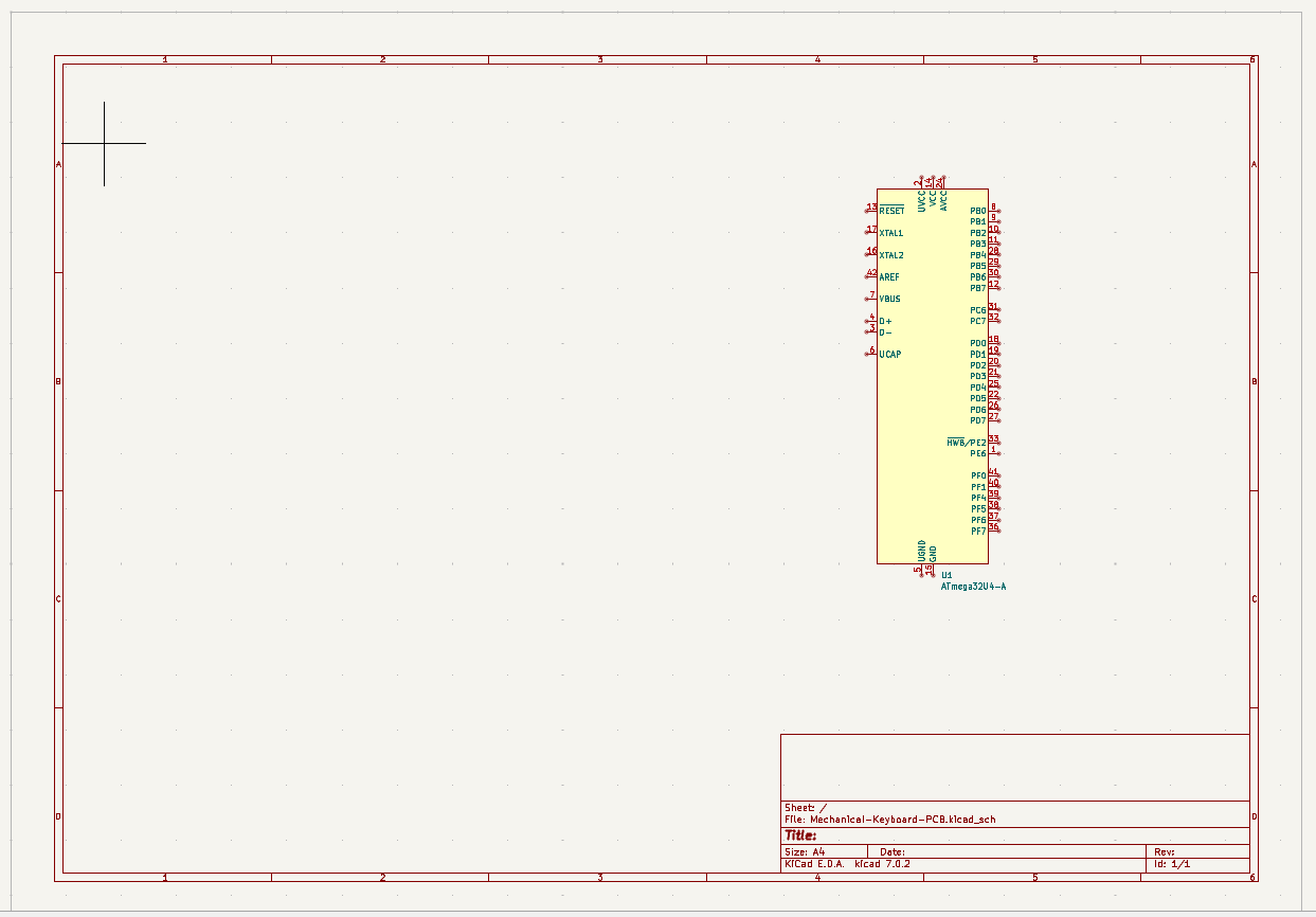 GitHub - g0tMarks/Mechanical-Keyboard-PCB: My first mechanical keyboard PCB