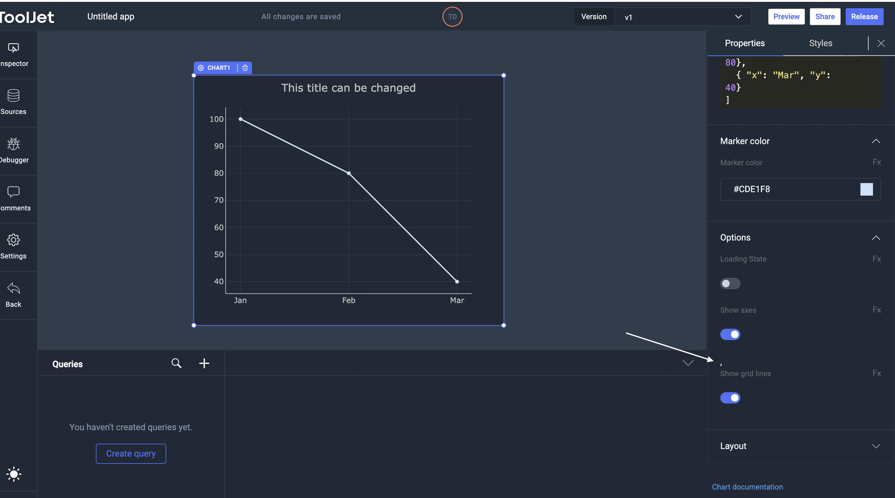 Bug Chart Widget Inspector Typo Error Unwanted Comma Present In 