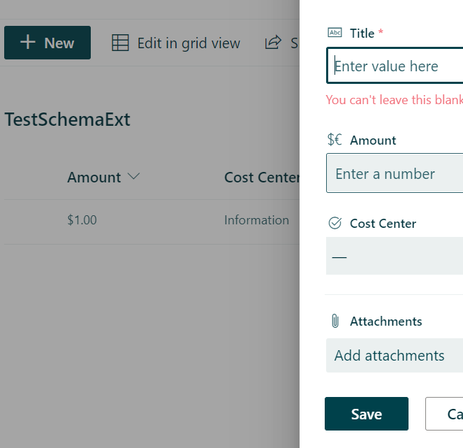 Custom Fields Example Inside Elementsxml Vs Schemaxml · Issue 8508 · Sharepointsp Dev Docs