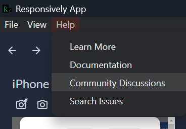 No About section under Help tab · Issue #813 · responsively-org/responsively-app · GitHub