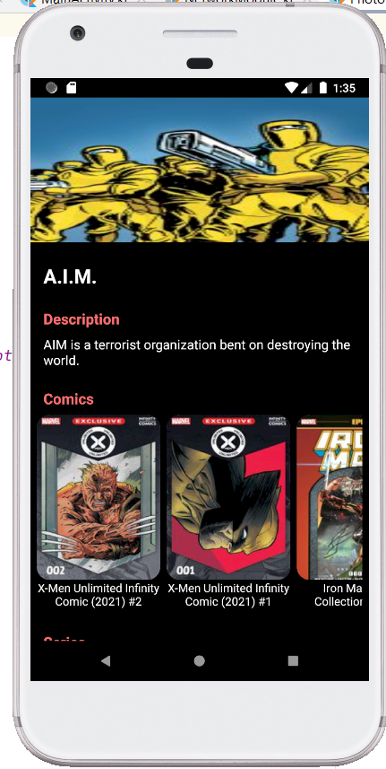 GitHub - khadija-emam/MarvelApp