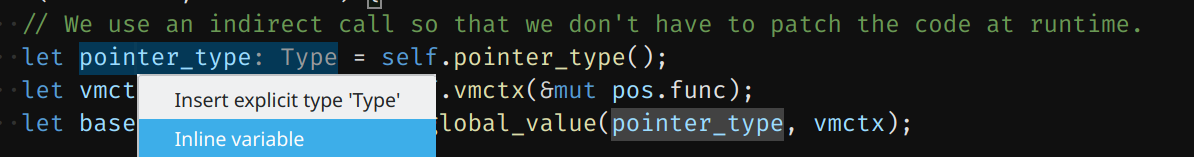Inline type hints do not play well with inline variable fix · Issue #3008 · rust-lang/rust ...