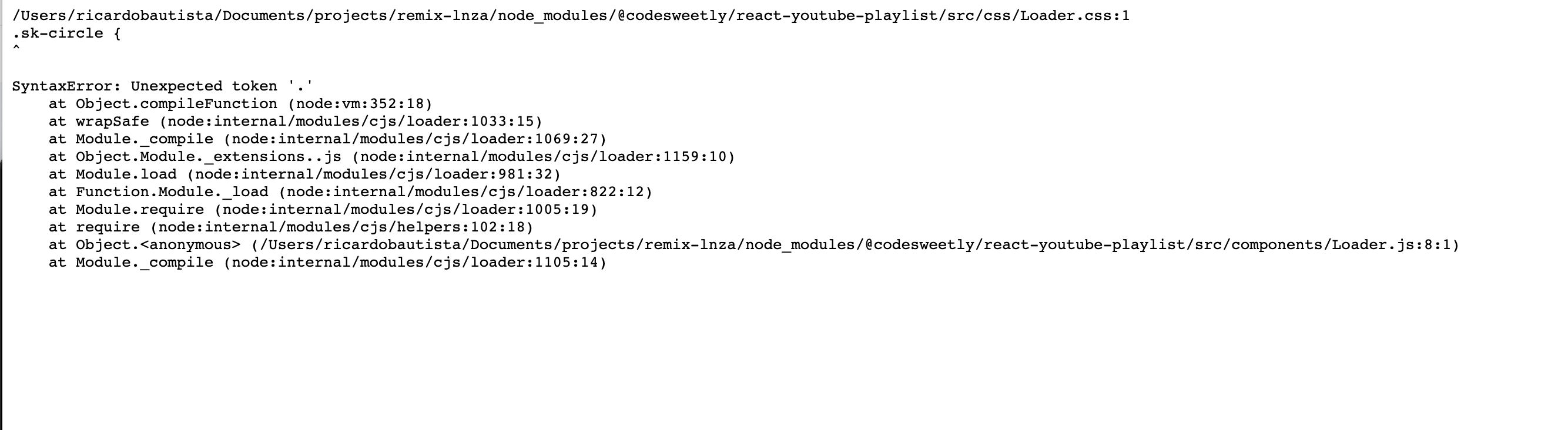 Remove require() of CSS and move to a separate import into code · Issue #2 · codesweetly/react ...
