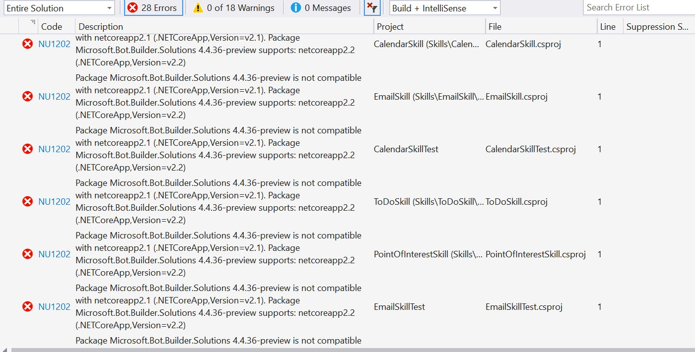 Build Errors · Issue #1145 · microsoft/botframework-solutions · GitHub