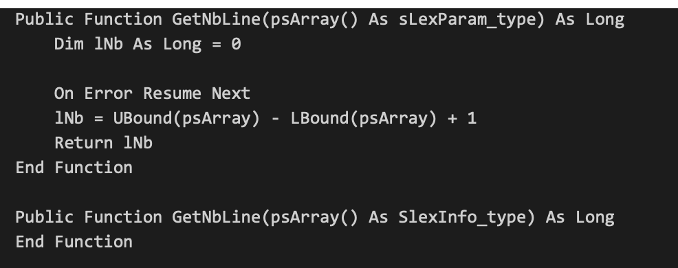 UDT not supported as parameter for functions with same name · Issue #1122 · twinbasic/twinbasic ...