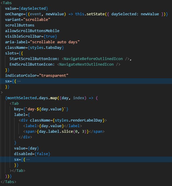 Slots Prop in Tabs Component - Wrong Documentation · Issue #37566 · mui/material-ui · GitHub