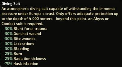 Diving suits' Husk infection resistance is misleading · Issue #10323 ...