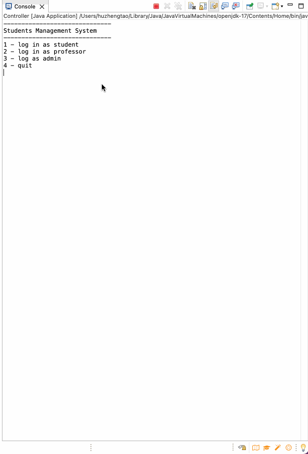 GitHub - huzt1992/Student-Management-System: A console based student management system.