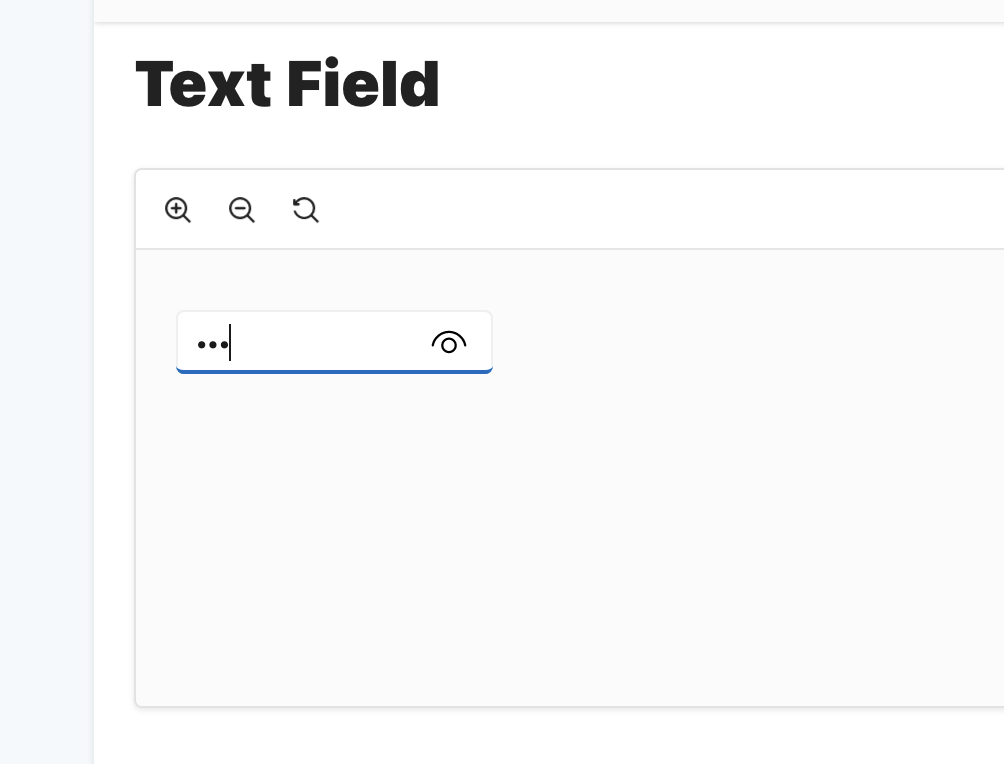 Feature Add A Password Field To The Web Componets · Issue 26019 · Microsoftfluentui · Github