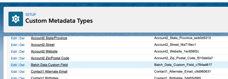 BGE - Advanced Mapping: 400 Bad Request when Deleting a field that has Advanced Mapping ...