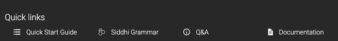 [Editor] Add quick links to API page, Slack · Issue #466 · siddhi-io/distribution · GitHub