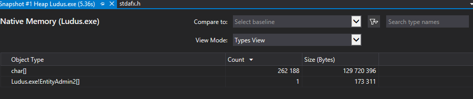 Allocators don't work with VS memory profiler · Issue #305 ...