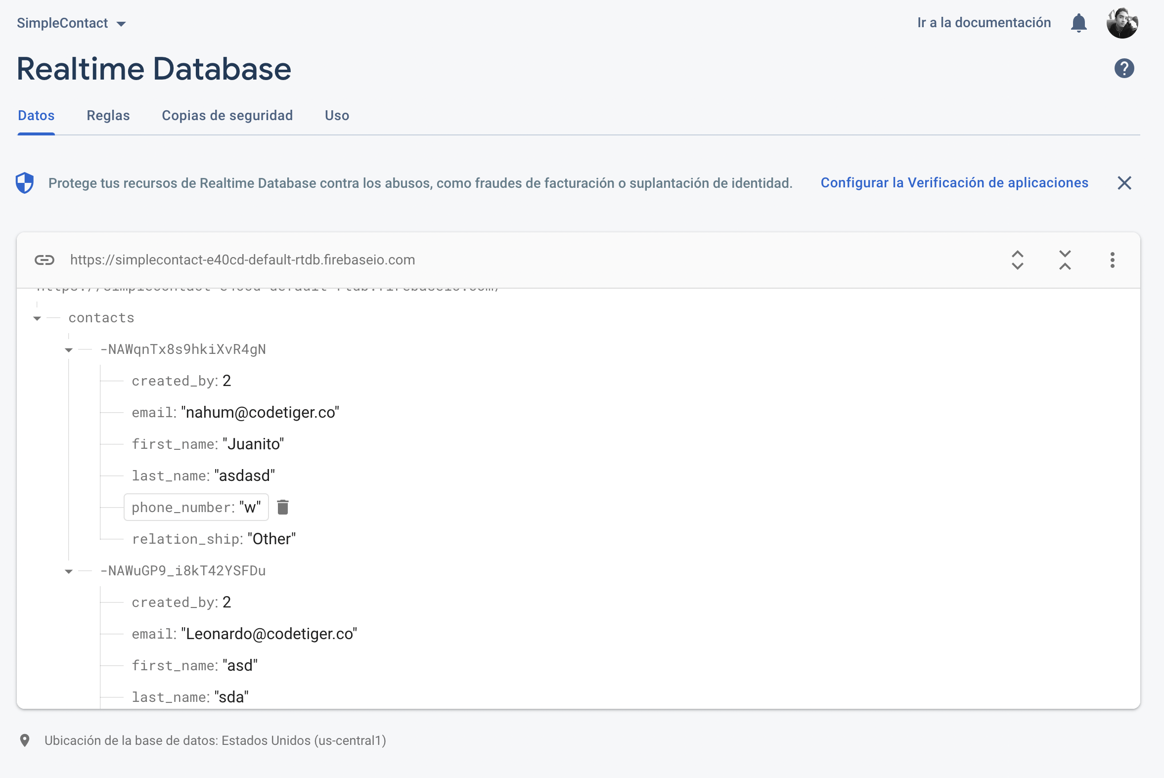 GitHub - LordFitoi/SimpleContactApp