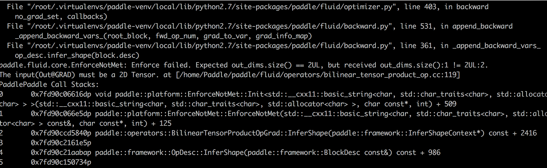 auto_dialogue_evaluation模型finetune训练报错 · Issue #2218 · PaddlePaddle/models · GitHub