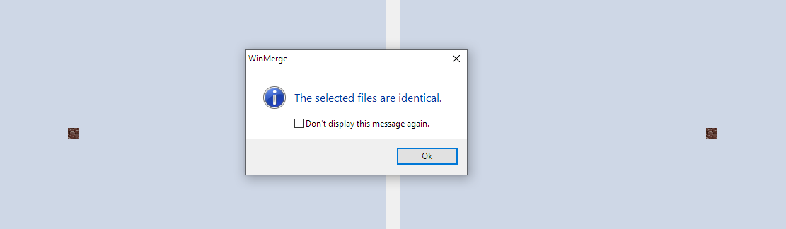 Binary Files reported as different, when identical · Issue #635 · WinMerge/winmerge · GitHub